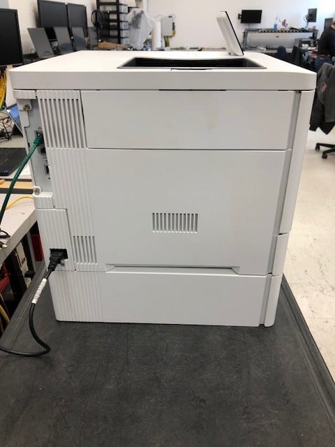 Used HP Color LaserJet Enterprise M555x Printer 40 ppm For Sale